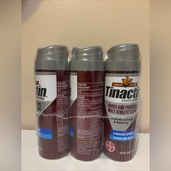 Bayer | Grooming | 3 Pack Tough Actin Antifungal Tinactin Athletes Foot ...